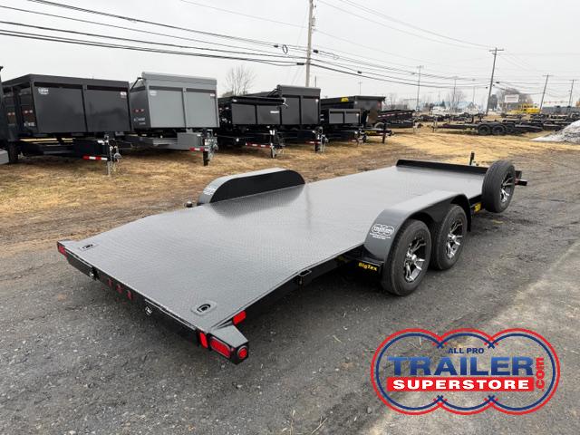 Big Tex 83" x 20 Full Steel Deck Car Trailer - Removable Fenders