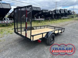 Carry-On 5x10 Landscape Utility Trailer – Wood Deck