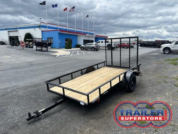 Carry-On 5x10 Landscape Utility Trailer – Wood Deck