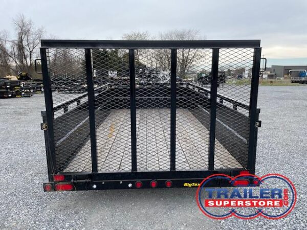 Big Tex 7 x 12 Landscape Utility Trailer - 2' Steel Sides