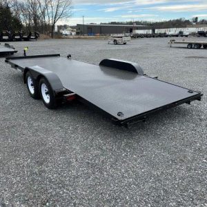 Premier 7 x 20 Open Car Hauler Trailer With Slide In Ramps