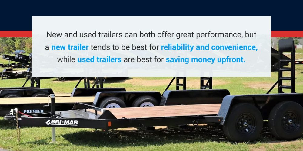 Should You Buy a New or Used Trailer? | Trailer Superstore