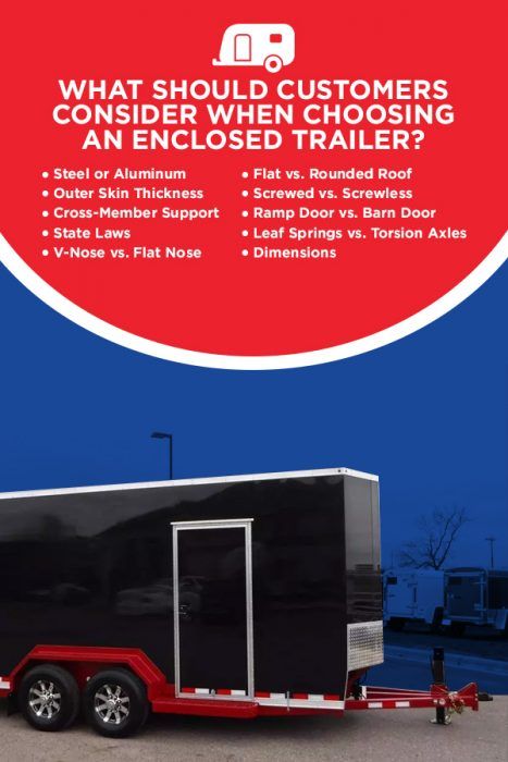 A Case for Enclosed Trailers | All Pro Trailer Superstore