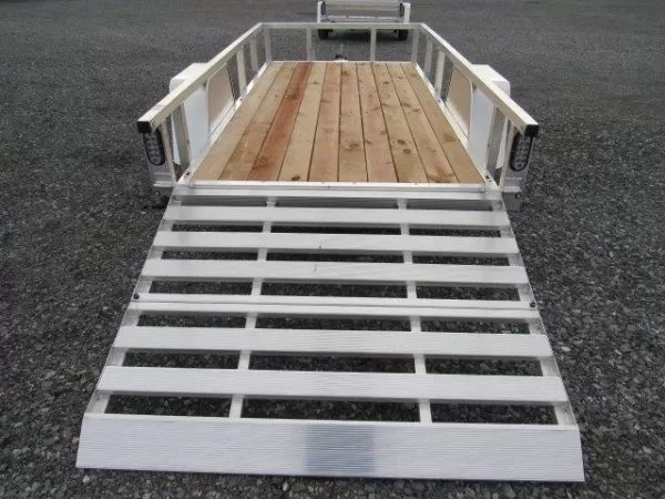 Sport Haven 5x10 Aluminum Utility Trailer Bi-Fold Ramp
