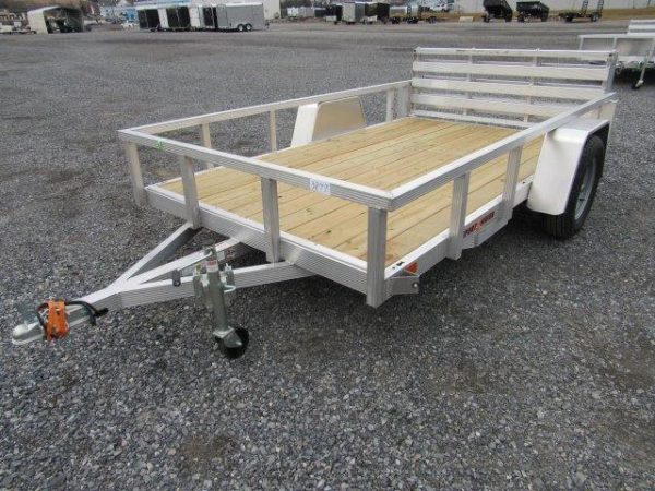 Sport Haven 6x10 Aluminum Utility Trailer - Bi-Fold Ramp