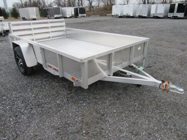 Sport Haven 6×10 Aluminum Utility Trailer - Deluxe Package