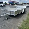 Sport Haven 7×12 Utility Trailer - Side ATV Ramp