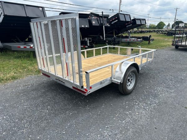 Carry-On 6x10 Aluminum Landscape Utility Trailer | Mesh Gate