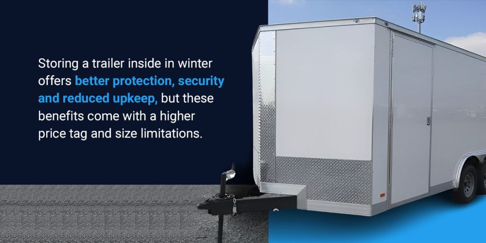 Winter Trailer Storage Tips | All Pro Trailer Superstore
