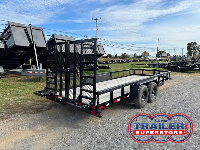 Big Tex 7 x 20 Heavy Duty Landscape Trailer - Split Gate