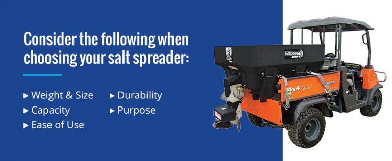 A Guide to Salt Spreaders | All Pro Trailer Superstore