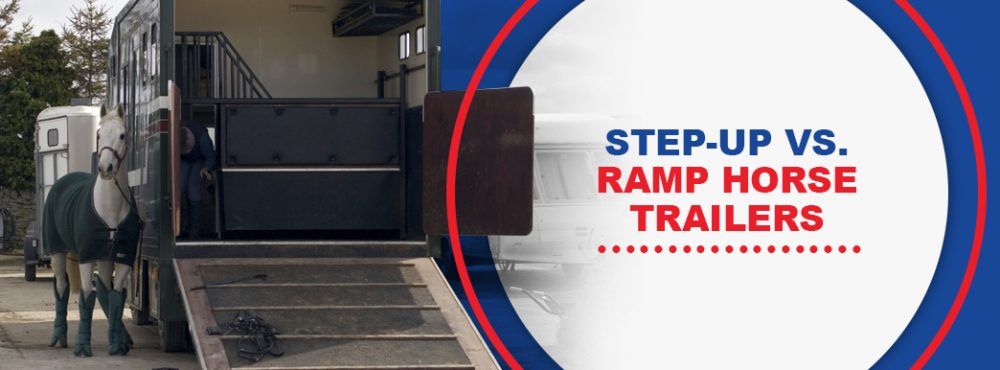 Step-Up vs. Ramp Horse Trailers | All Pro Trailer Superstore