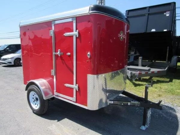 Carry-On 5 x 8 Enclosed Cargo Trailer - 6" Added Height!