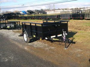 Big Tex 5x8 Landscape Utility Trailer | 2' Solid Sides