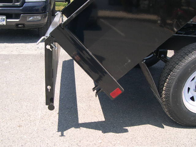 BWise 6 x 10 Deckover Dump Trailer - 10K Spreader Gate