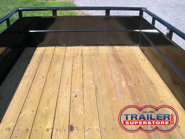 Big Tex 7 x 12 Landscape Utility Trailer - 2' Steel Sides