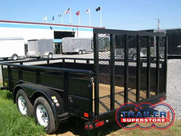 Big Tex 7 x 12 Landscape Utility Trailer - 2' Steel Sides