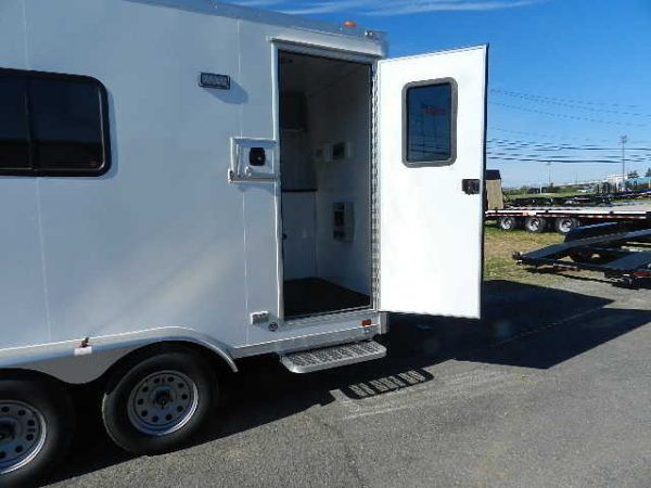 ATC 7 x 12 Enclosed Aluminum Fiber Optic Splicing Trailer