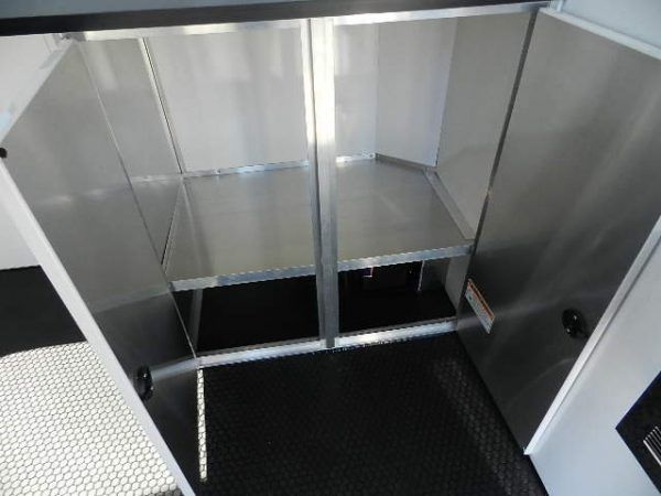 ATC 7 x 12 Enclosed Aluminum Fiber Optic Splicing Trailer