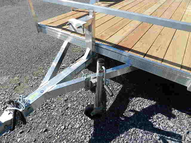 Sport Haven 6x10 Aluminum Utility Trailer - Bi-Fold Ramp