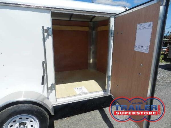 Carry-On 5 x 10 Enclosed Trailer - Rear Ramp Door