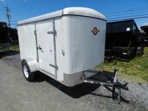 Carry-On 5 x 10 Enclosed Trailer - Rear Ramp Door
