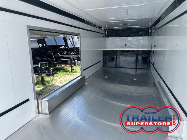 ATC 8.5 x 28 Aluminum Enclosed Car Trailer - ROM 450