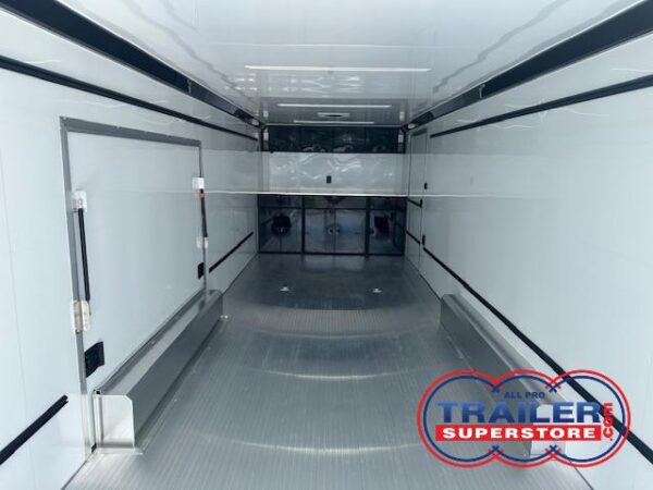 ATC 8.5 x 28 Aluminum Enclosed Car Trailer - ROM 450