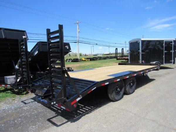 102"x20' Big Tex Deckover Equipment Trailer | Ladder Ramps