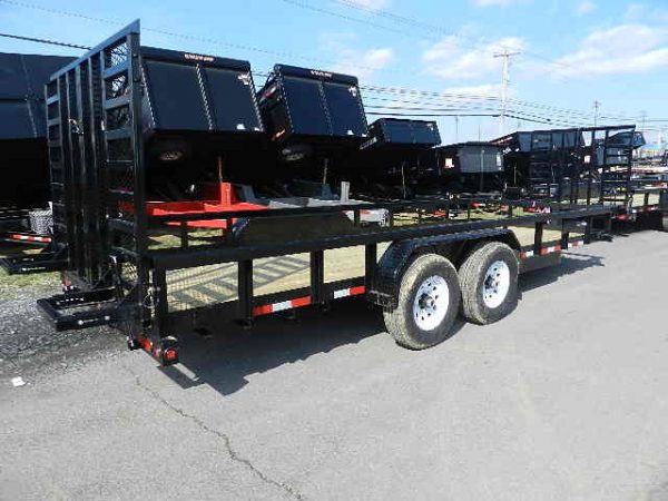 Big Tex 7 x 20 Heavy Duty Landscape Trailer - Split Gate