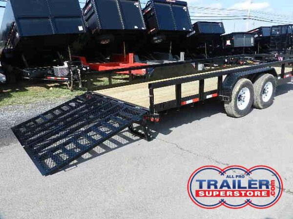 Big Tex 7 x 20 Heavy Duty Landscape Trailer - Split Gate