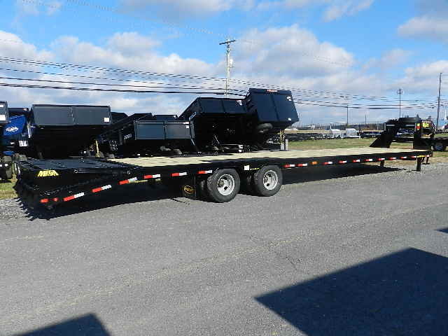 Big Tex 8.5 x 40 Heavy Duty Gooseneck Equipment Trailer - Mega Ramps