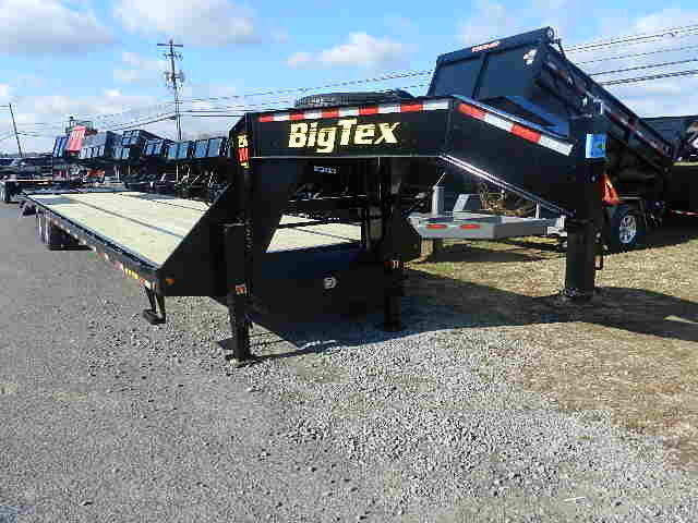 Big Tex 8.5 x 40 Heavy Duty Gooseneck Equipment Trailer - Mega Ramps