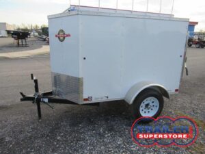 Carry-On 4 x 6 Enclosed Cargo Trailer - Luggage Trailer