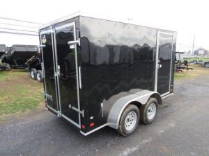 Covered Wagon 6x12 Dual Axle Enclosed Trailer