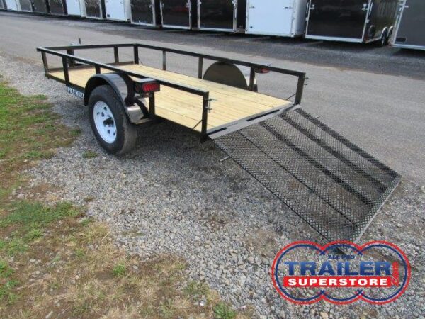Premier 5x10 Landscape Utility Trailer - Rear Ramp Gate