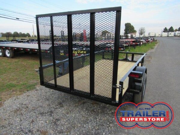 Premier 5x10 Landscape Utility Trailer - Rear Ramp Gate