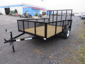 Premier 6.4 x 10 Landscape Utility Trailer - Mesh Sides