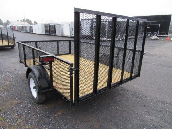 Premier 6.4 x 10 Landscape Utility Trailer - Mesh Sides