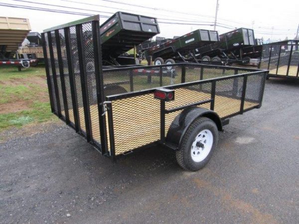 Premier 6.4 x 10 Landscape Utility Trailer - Mesh Sides