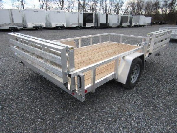 Sport Haven 7×12 Aluminum Utility Trailer - Side ATV Gate