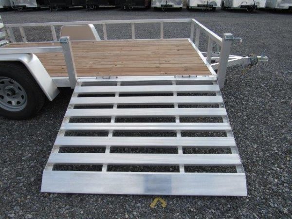 Sport Haven 7×12 Aluminum Utility Trailer - Side ATV Gate