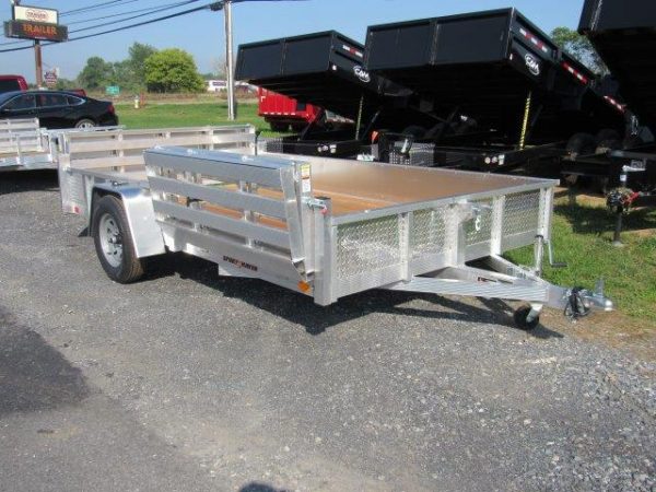 Sport Haven 7×12 Aluminum Utility Trailer - ATP Sides & ATV Gate