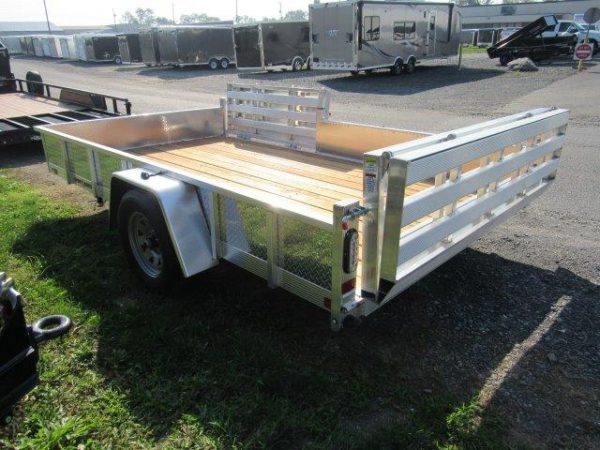 Sport Haven 7×12 Aluminum Utility Trailer - ATP Sides & ATV Gate