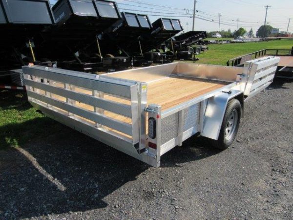 Sport Haven 7×12 Aluminum Utility Trailer - ATP Sides & ATV Gate