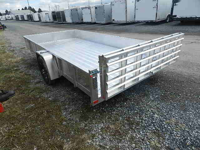 Sport Haven 7×14 Aluminum Utility Trailer - Deluxe Package
