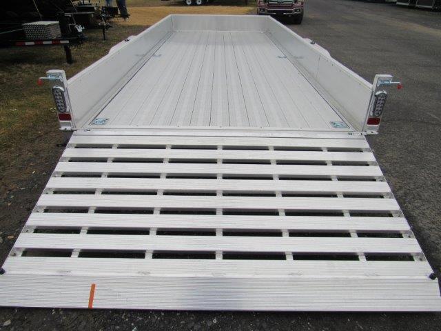 Sport Haven 7×18 Aluminum Landscape Trailer - Heavy Duty Ramp
