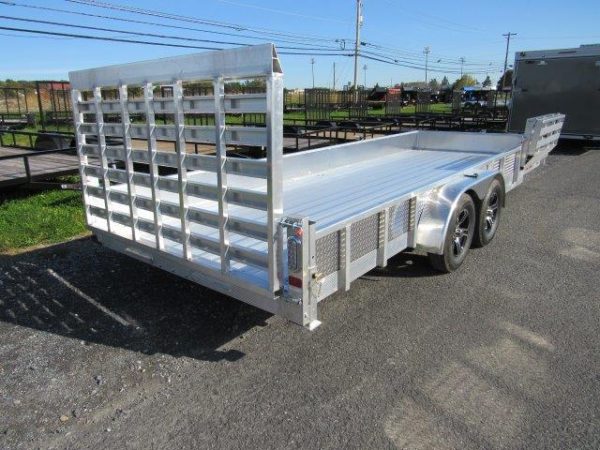 Sport Haven 7×20 Aluminum Landscape Trailer - Side ATV Ramp