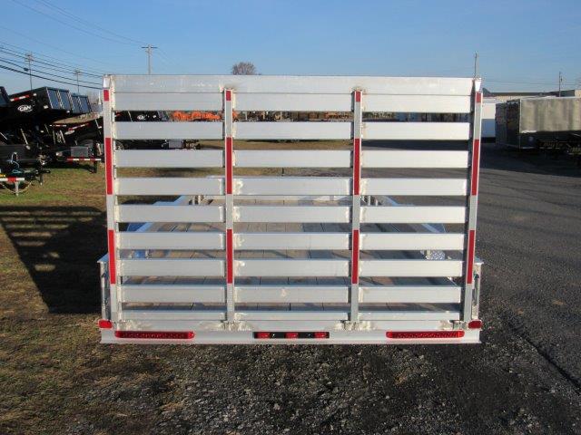 Carry-On 6 x 16 Aluminum Landscape Utility Trailer - Rear Gate