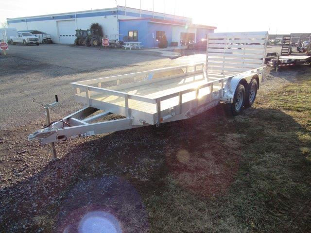 Carry-On 6 x 16 Aluminum Landscape Utility Trailer - Rear Gate